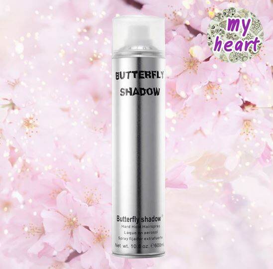 Butterfly Shadow Hard Hold Hairspray 150/600 ml สเปรย์กาวเซ็ทวิก ...