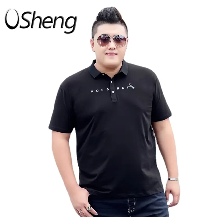 VSheng XXL ถึง7XL เสื้อโปโลผู้ชายขนาดใหญ่คอปกเสื้อยืดผู้ชายฤดูร้อนแขน ...