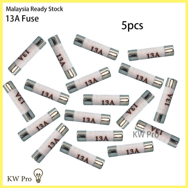 13A Plug Top Fuse/ 13A Fius (5pcs) | Lazada