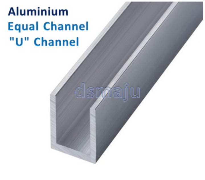 DSMAJU Aluminium Equal Channel Aluminium U Channel Aluminium U Frame U Shape | Lazada