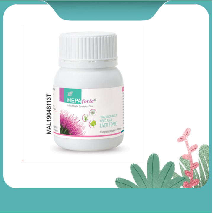 Nn Hepaforte® Milk Thistle Dandelion Plus | Lazada