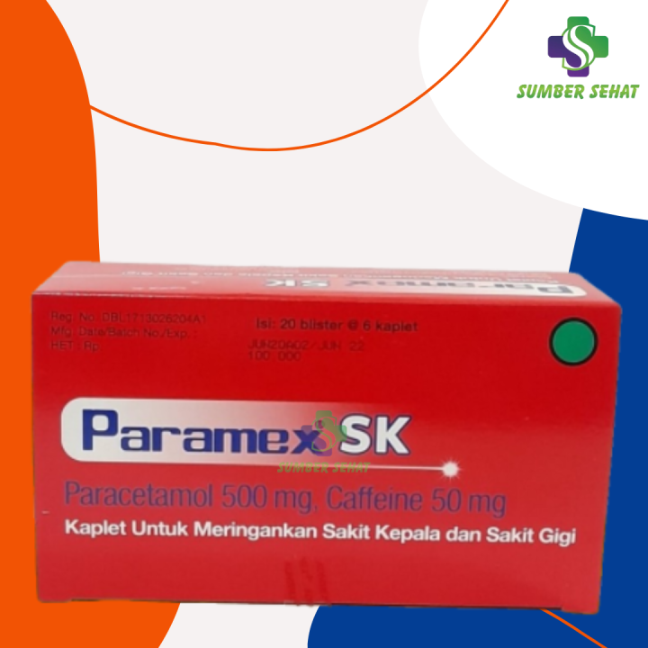 PARAMEX SK BOX 120 TABLET | Lazada Indonesia