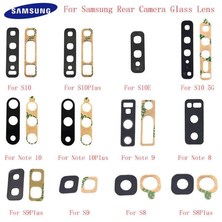 Back Rear Camera Lens Glass Replacement For Samsung S10 S10 Plus S10E S10 5G Note 10 Note 9 Note ...