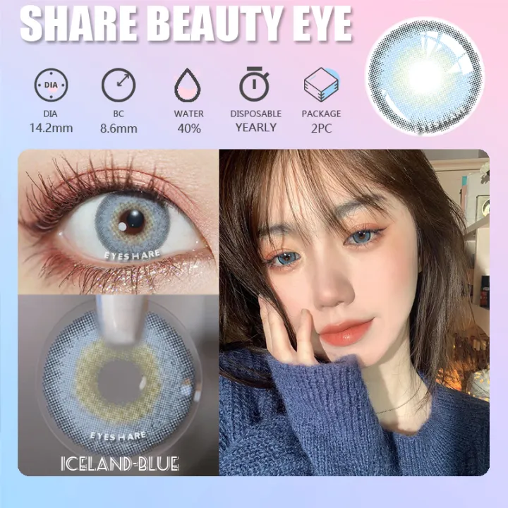 SOFTLENS NATURAL KOREA NEW DUBAI (NORMAL) SOFTLENS CAIRAN DAN ALAT 14MM ...