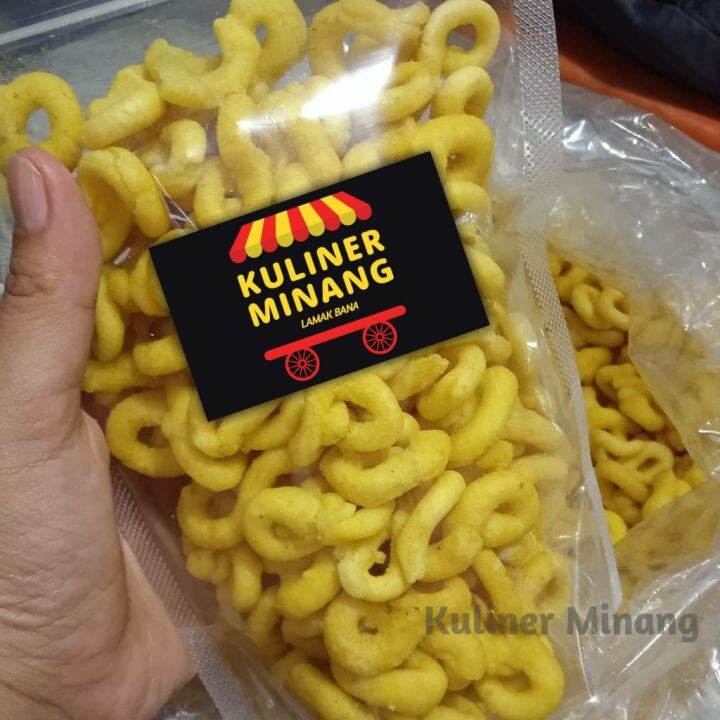 Kerupuk Karak Kaliang Oleh Oleh Cemilan MInang Asli Padang 200g ...