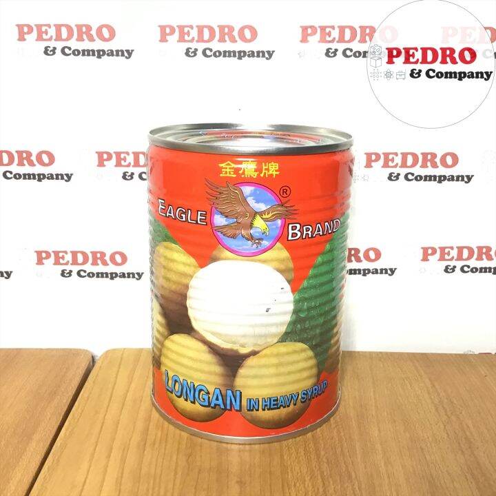 Eagle brand longan in heavy syrup 565 gram - buah longan kaleng sirup ...