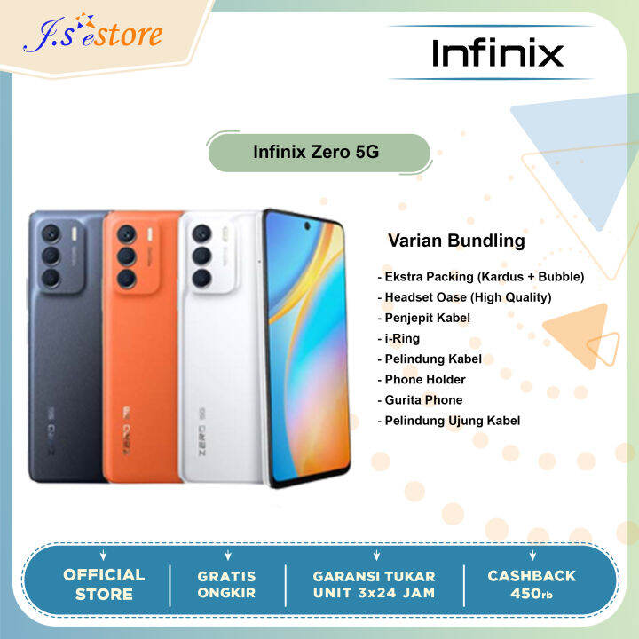 Infinix Zero 5G 2023 NFC X6815D Dimensity 920 Garansi Resmi Infinix | Lazada Indonesia
