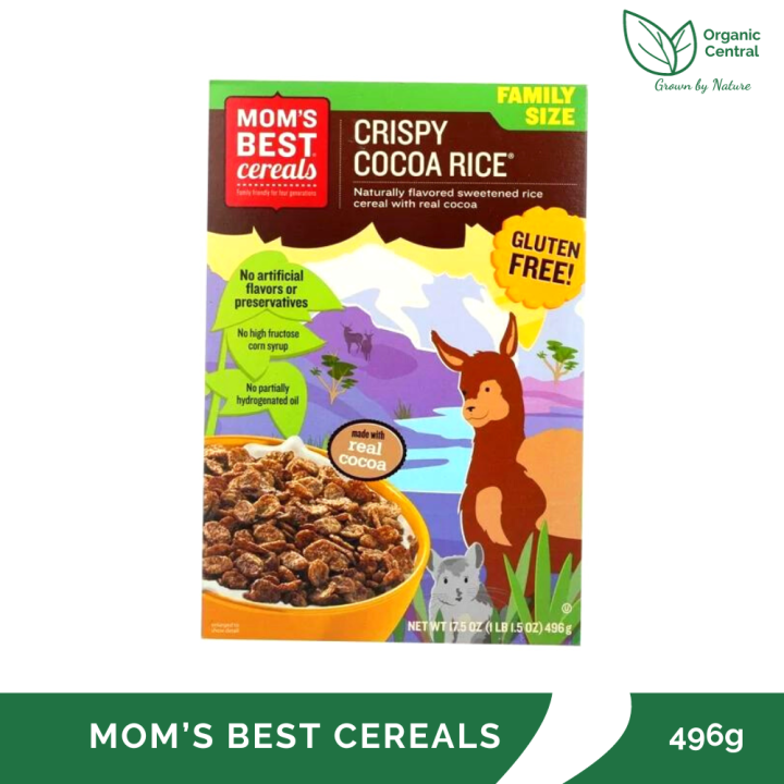 Mom's Best Cereals Crispy Cocoa Rice 496g | Lazada PH