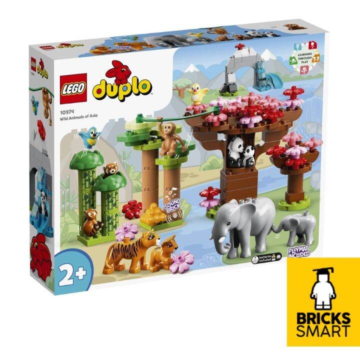 10974 LEGO Duplo Wild Animals of Asia (117 Pieces) | Lazada