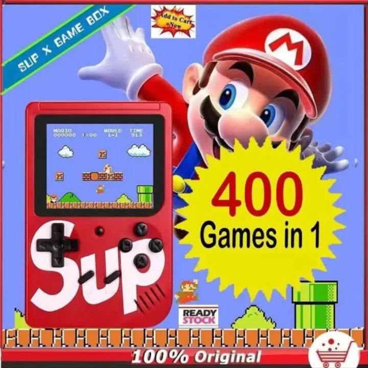 SUP Game Box PLUS Gameboy 400 Retro FC Games Player Gamebot Nintendo ...