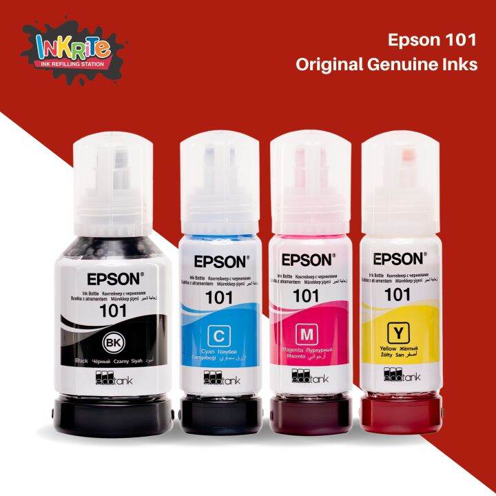 Original Genuine Epson 101 Ink | Lazada PH