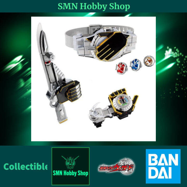 DX Henshin Belts Masked Rider Wizard Driver Belt DX & Wizard Swordgun ...