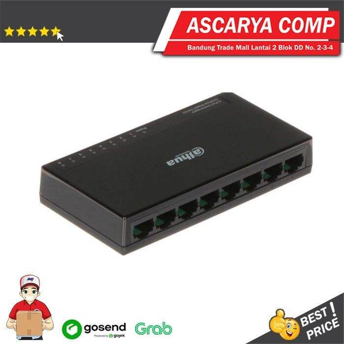 switch hub 8 port gigabit dahua pfs3008-8gt - 8-Port Gigabit Switch ...