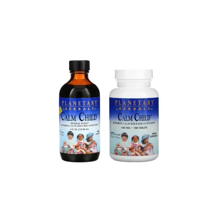 Clean Supplements PH | Planetary Herbals, Calm Child, 440 mg, 150 ...
