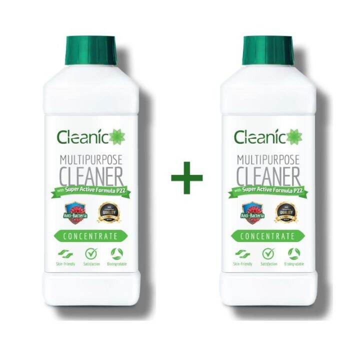 (99.999% Disinfection) Cleanic Superactive All Multi purpose Cleaner 1L ...
