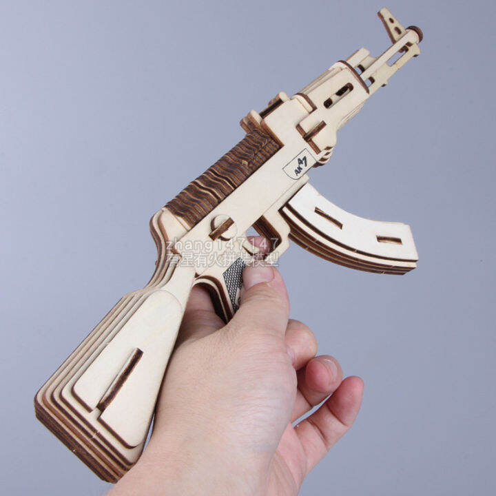 3d wooden jigsaw puzzle Handmade 7-10-year-old boys assembled wooden ...