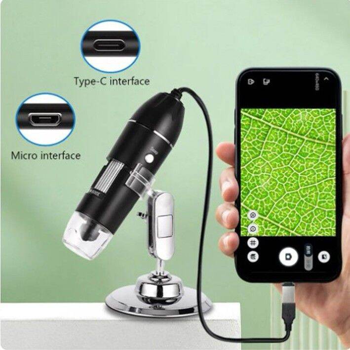 Digital Microscope Endoscope USB/ Mikroskop Endoskop LED Magnifie ...