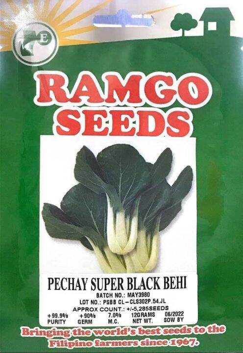 Ramgo Seeds Pechay Super Black Behi | Lazada PH