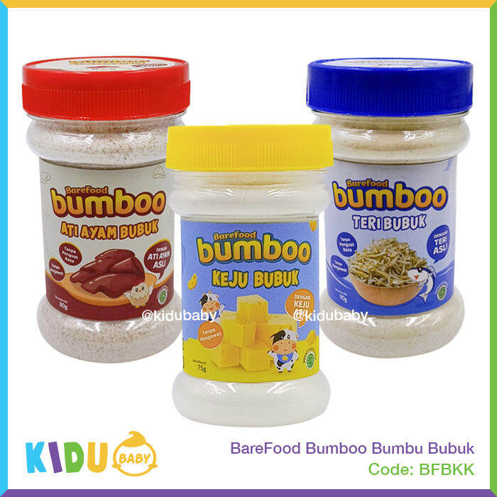 Barefood Bumboo Kaldu Anak MPASI No MSG Bumbu Dapur 90gr Kidu Baby ...