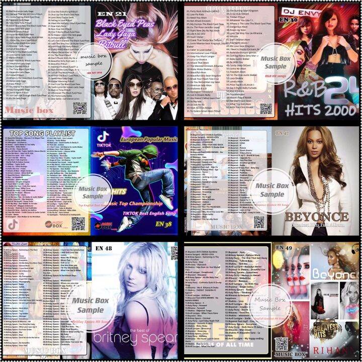 USB PENDRIVE ENGLISH HITS SONGS COLLECTION & ENGLISH TIKTOK SONGS | Lazada