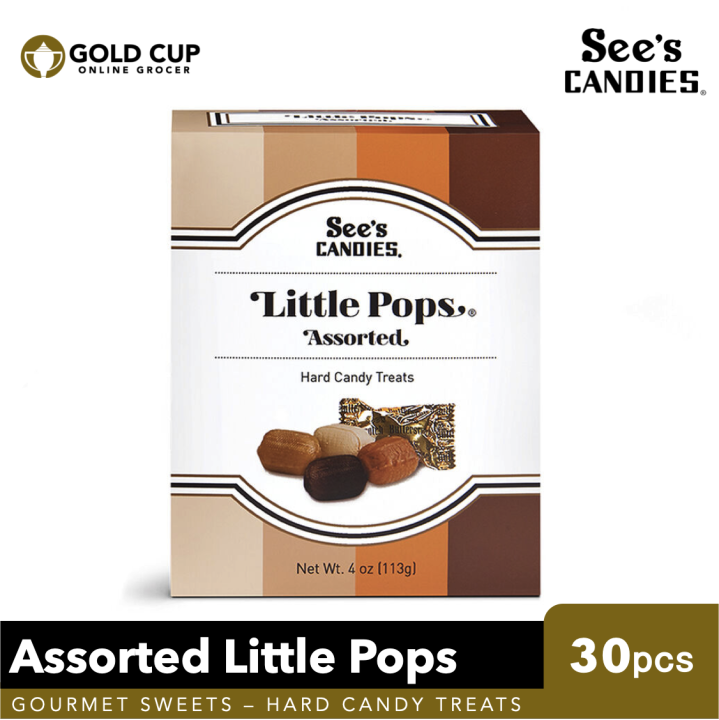 See's Assorted Little Pops Box of 30 pcs | Lazada PH