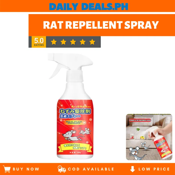 Powerful Rat Repellent Spray 500g For Repelling Mice In Home And Car ...