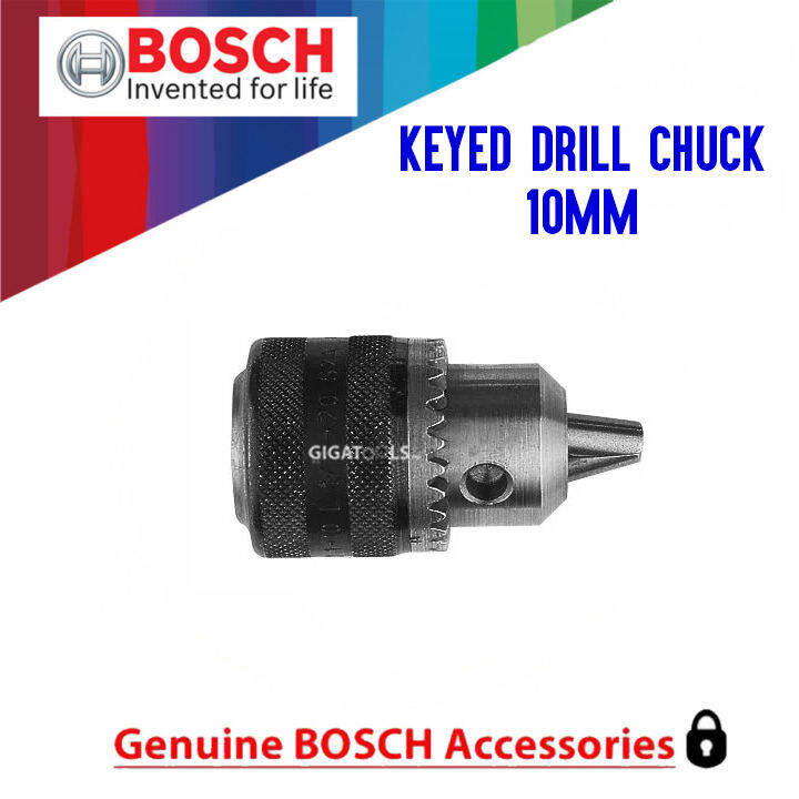 Bosch Keyed Drill Chuck with Key ( 10mm ) ( 2608571078 ) [GIGATOOLS] | Lazada PH