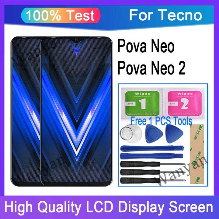 Original For Tecno Pova Neo LE6 Pova Neo 2 LG6n LCD Display Touch ...