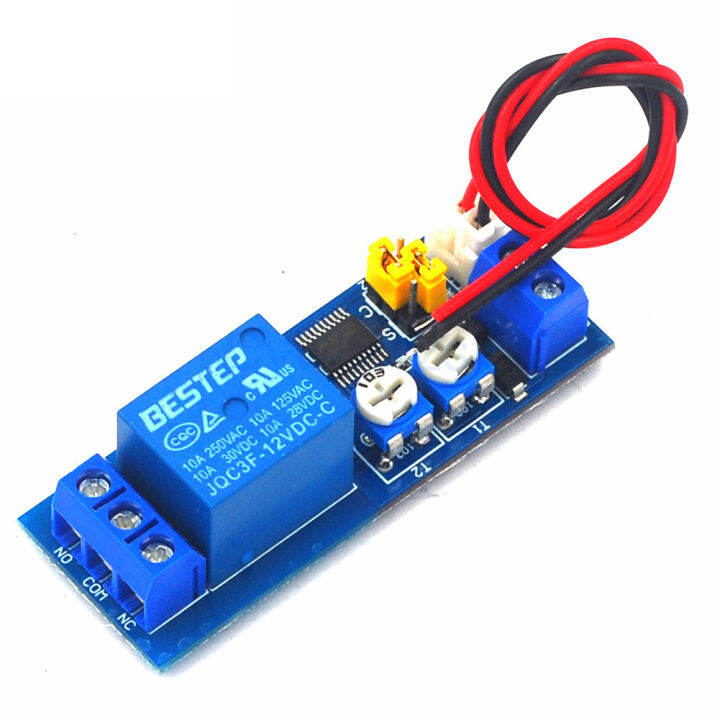 Tian 5v Infinite Cycle Single Delay Timing Time Relay Dual Adjustable Multi-function Relay ...