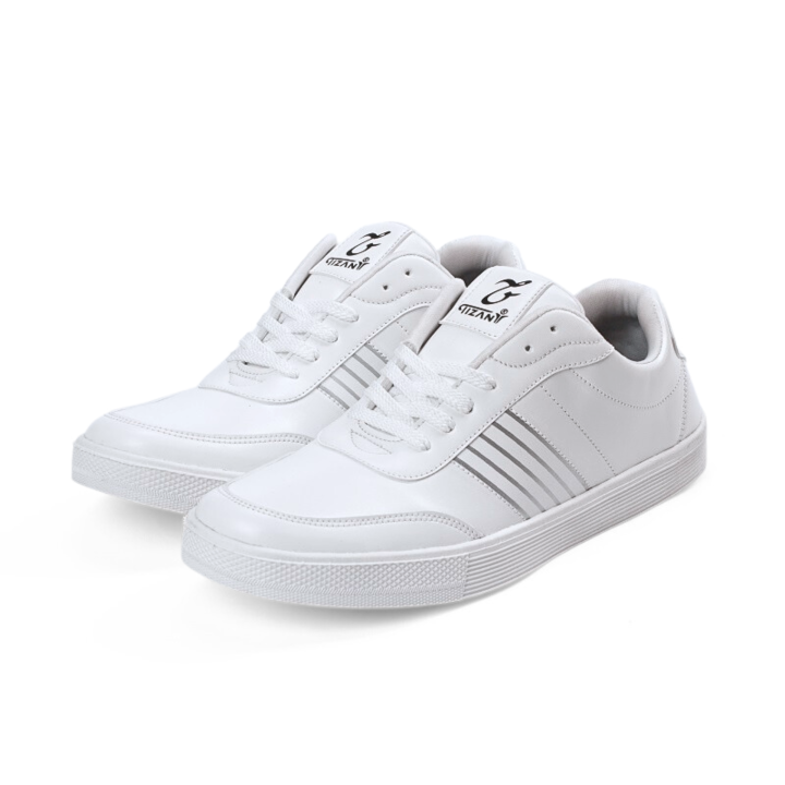 TIZANY - Sepatu Putih Sneakers Pria Sepatu Cowok Keren Terbaru 2023 ...