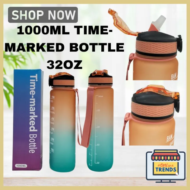 1000ML TIME-MARKED BOTTLE 32OZ | Lazada PH