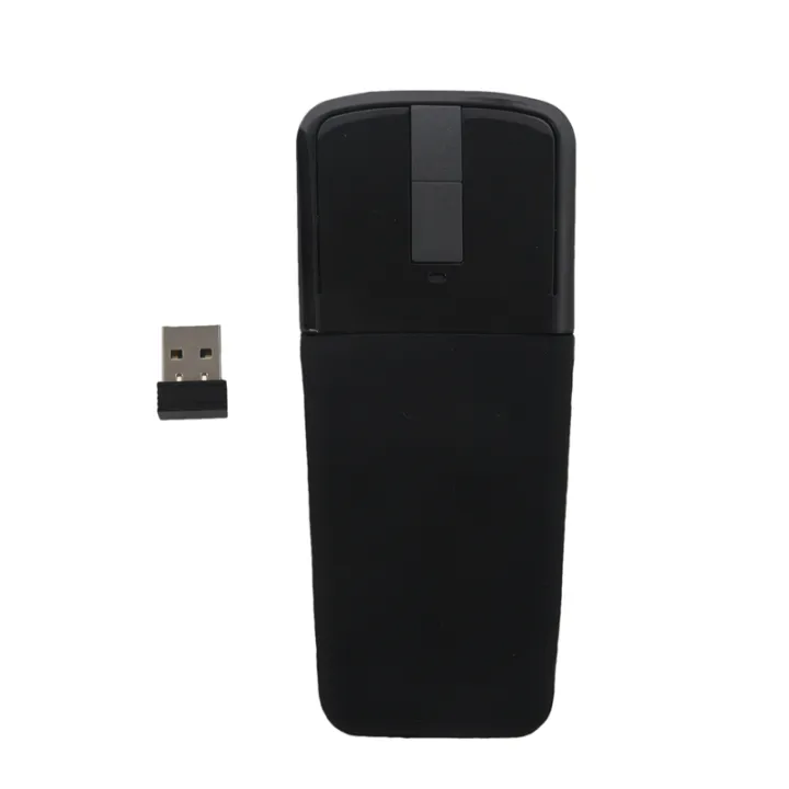 2.4Ghz Foldable Wireless Mouse Folding Arc Touch Slim Mouse Computer ...