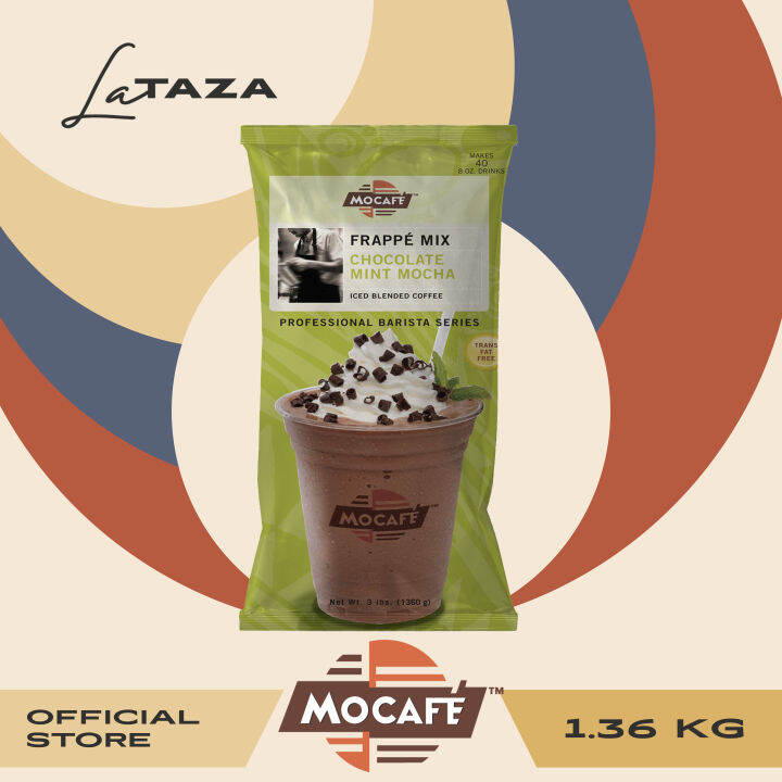 MOCAFE™ Chocolate Mint Mocha Frappe Mix (1.36kg) | Lazada PH