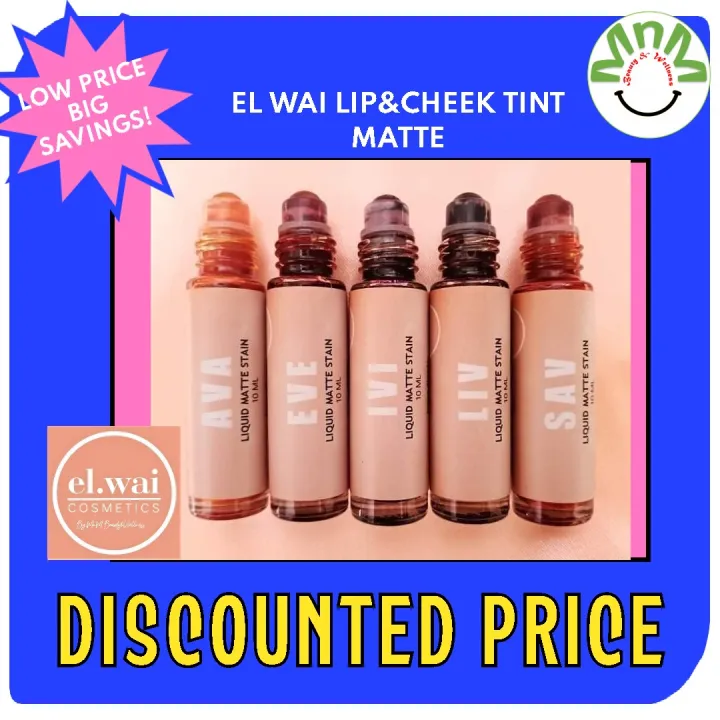 [MnM] EL WAI LIP AND CHEEK TINT (10ml) | Lazada PH