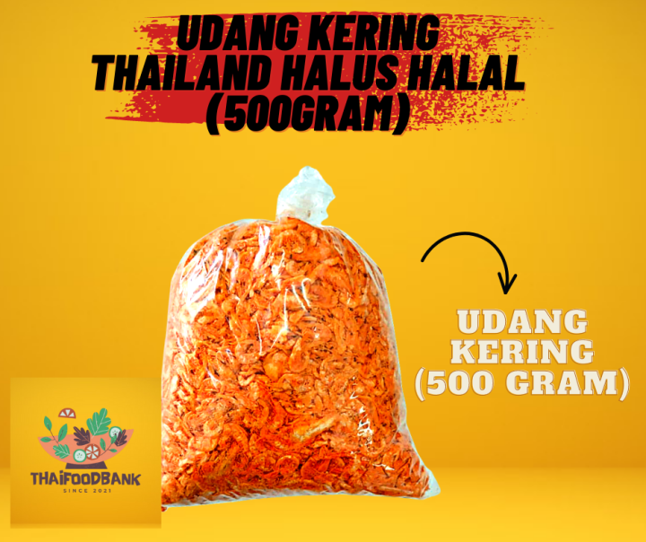 Udang Kering Thailand Halus Halal (500gram) | Lazada