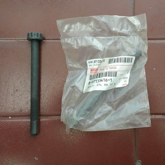 Baut Cylinder Head Isuzu Elf NHR NKR 55 dan Panther 2.5 Original ...