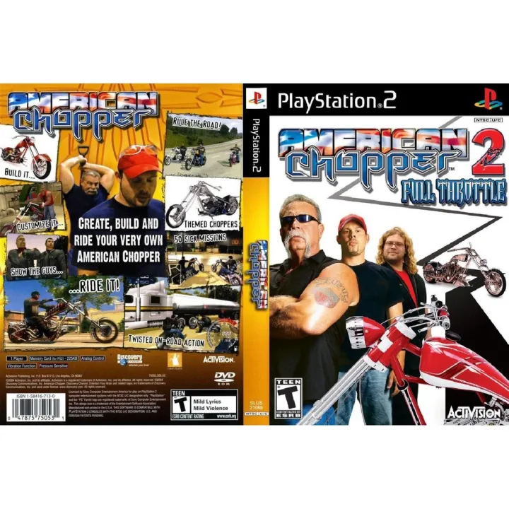 PS2 American Chopper 2 Full Throttle , Dvd game Playstation 2 | Lazada