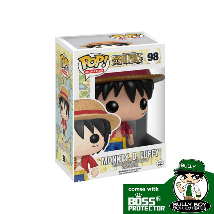 Funko POP! Animation: One Piece - Monkey D. Luffy 98 With Boss ...