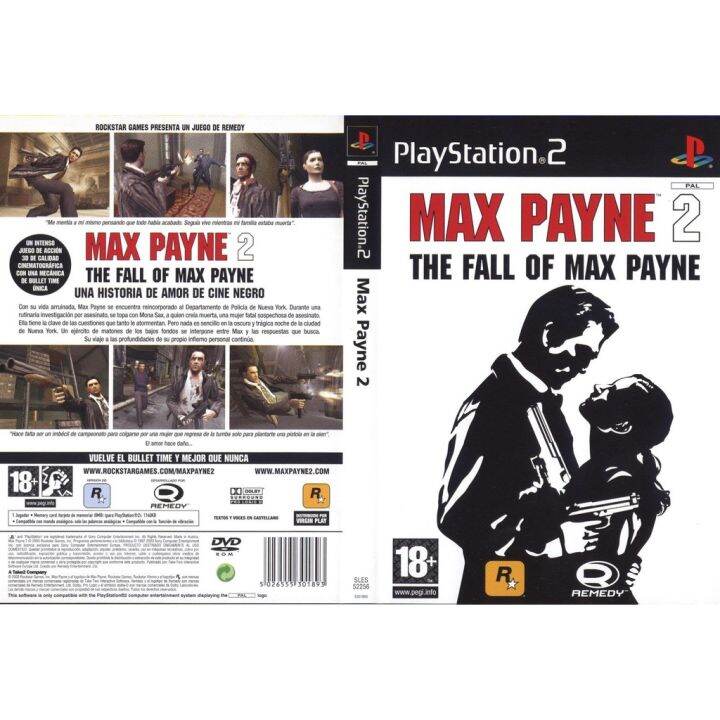 แผ่นเกมส์ PS2 Max Payne 2 The Fall of Max Payne คุณภาพ ส่งไว | Lazada.co.th