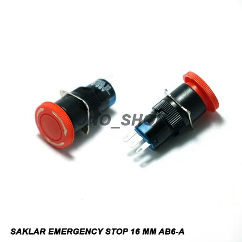 Saklar Emergency Stop 16 mm AB6-A | Lazada Indonesia