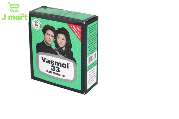 VASMOL 33 KALI HAIR DYE BLACK (5G X 6S) | Lazada