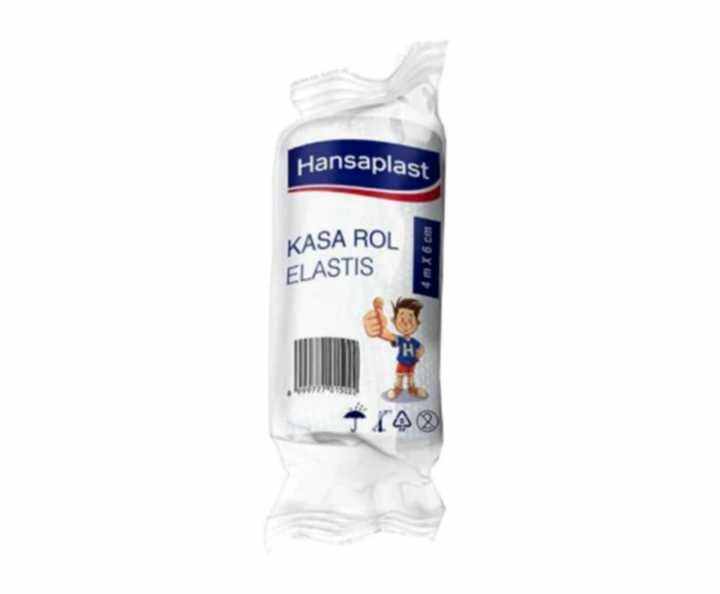 Hansaplast Kasa Rol Elastis - 4m x 6 cm Perban Kassa Roll Kasa Gulung ...