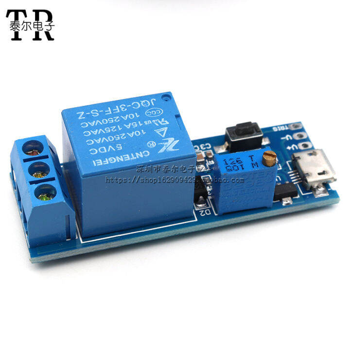 The Wide Voltage Of 5v 30v Triggers The Timer Module Of Time Delay