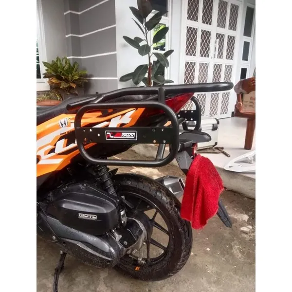 HONDA CLICK ( 125 - 150 - 160 ) - Top Box with Side Bracket Heavy Duty ...