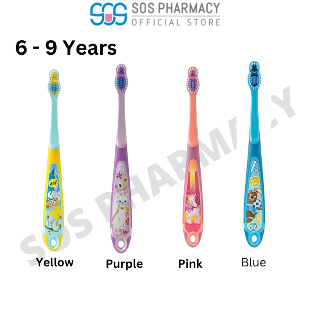 JORDAN Kids Step 3 Toothbrush (6-9 YEARS ) 1'S | Soft Bristle | Lazada