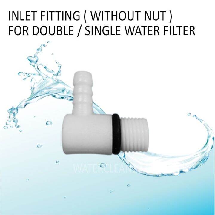INLET / OUTLET FITTING FOR DOUBLE/SINGLE WATER FILTER | Lazada