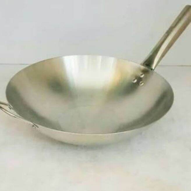 WAJAN NASI GORENG 38CM STAINLESS | Lazada Indonesia