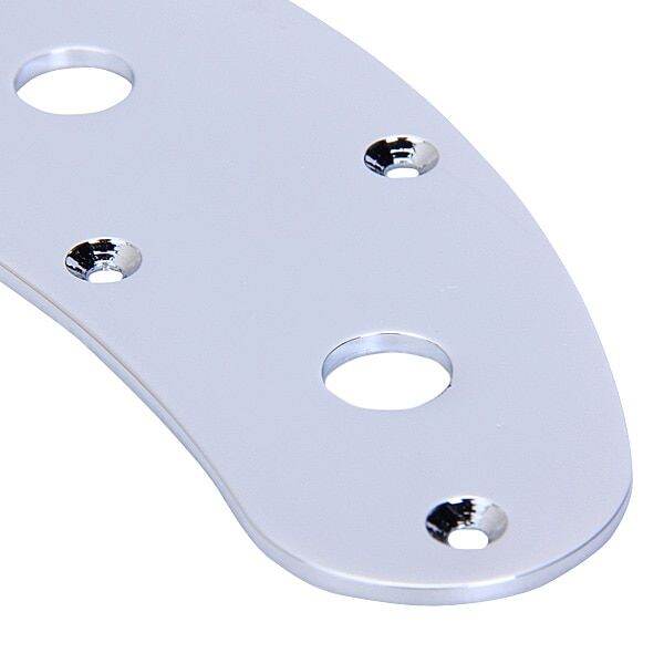 Guitar Switch Control Plate Curved BARE 8 Hole 3 Pot Stingray Musicman ...