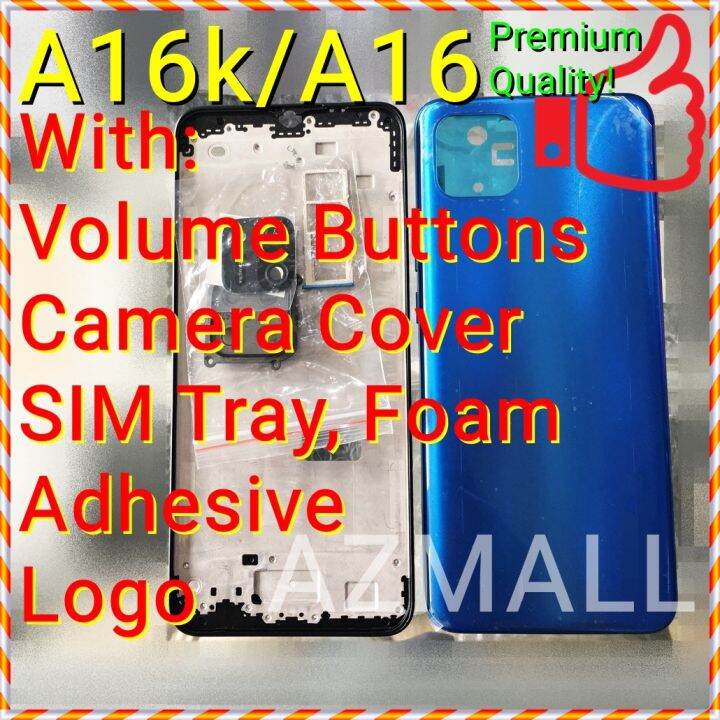 (2 Colors) NEW ORI Full Housing Volume Side Buttons Middle Frame Back Panel Battery Camera Lens ...