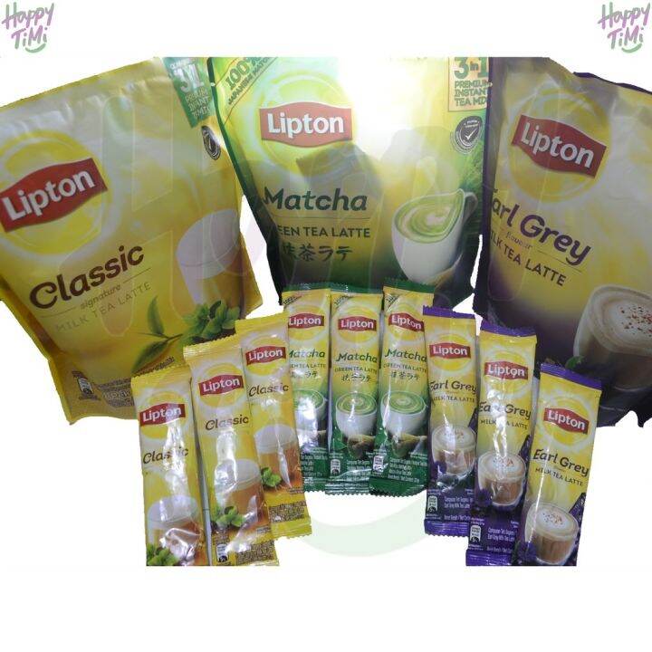 Lipton 3 in 1 Instant Milk Tea and Matcha Green Tea Latte – SOLD BY ...